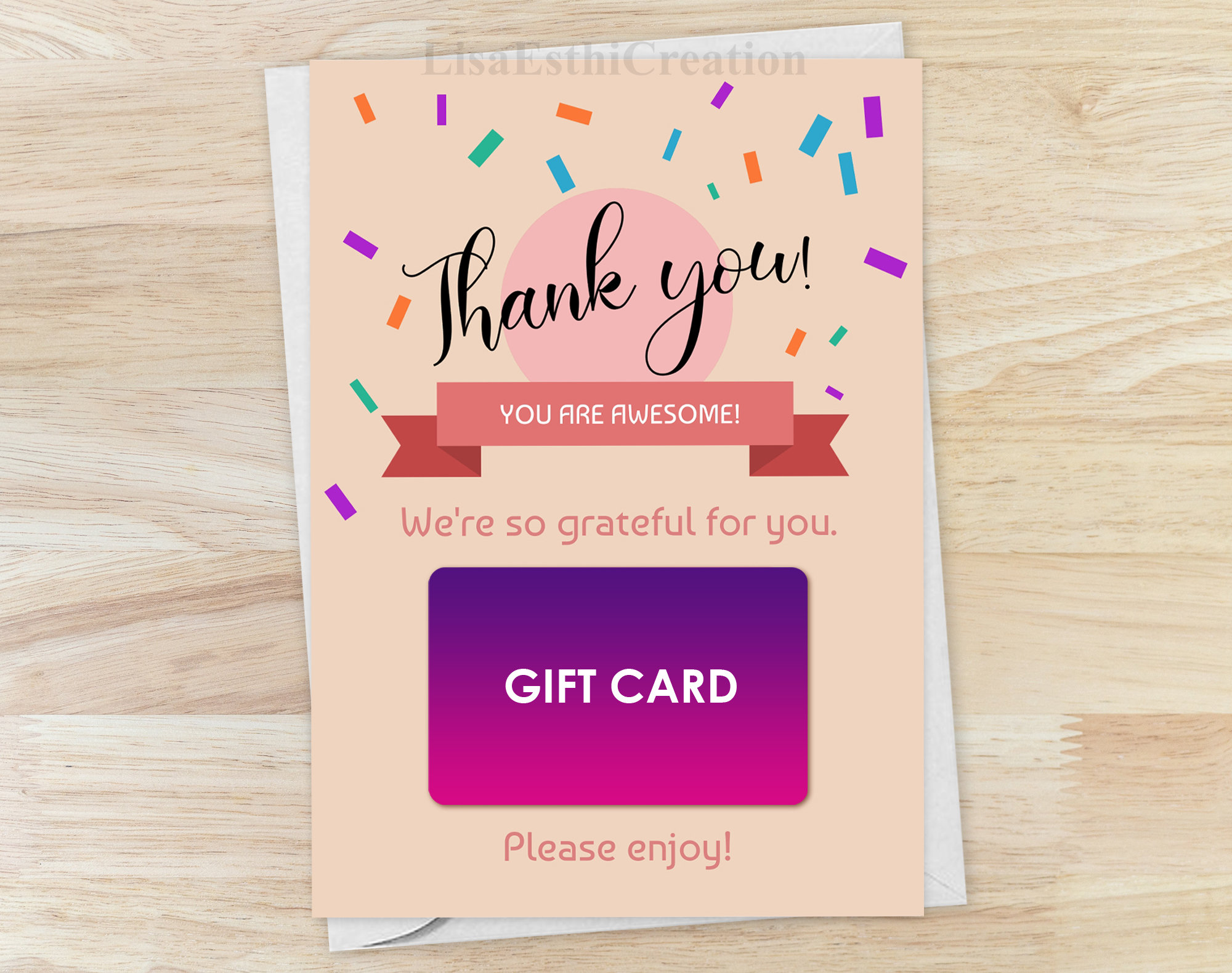 Editable Printable Labor Day Gift Card Holder, Labour Day, Employee ...