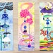 Printable Bookmark Set, Korean Traditional Fish Wind Chime Book Mark ...