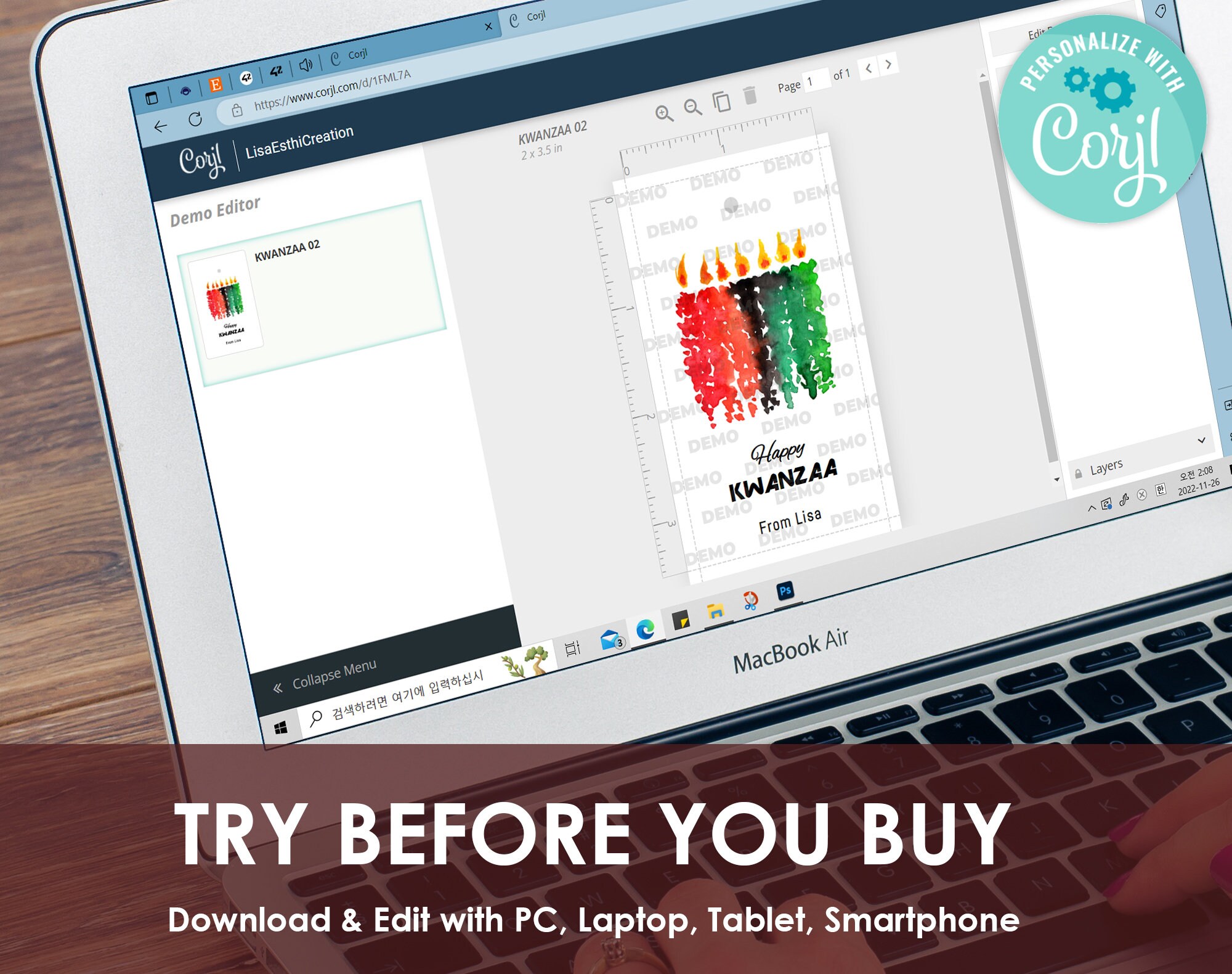 EDITABLE Printable Kwanzaa Gift Tag, African Culture, African Tradition ...