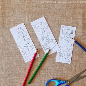 Printable Coloring Bookmark Set, 3 Owl Bookmarks, Book Lover Owls ...