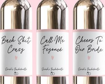Bachelorette Party Wine Label Pack Bachelorette Party Favors, Supplies ...