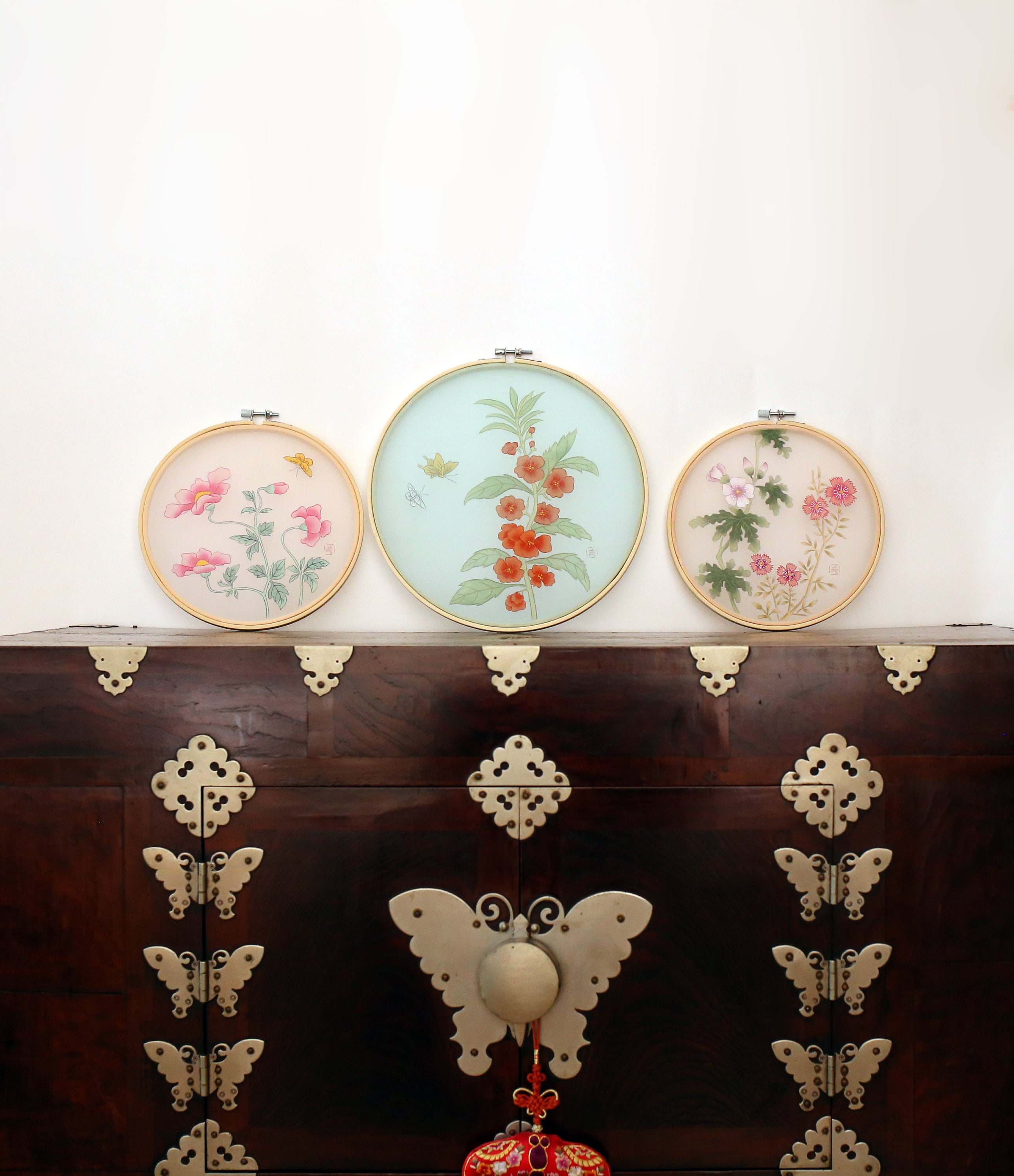 Korean Traditional Home Decor Korean Original Painting - Etsy