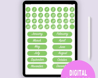 Days of the Week Sticky Notes - Etsy