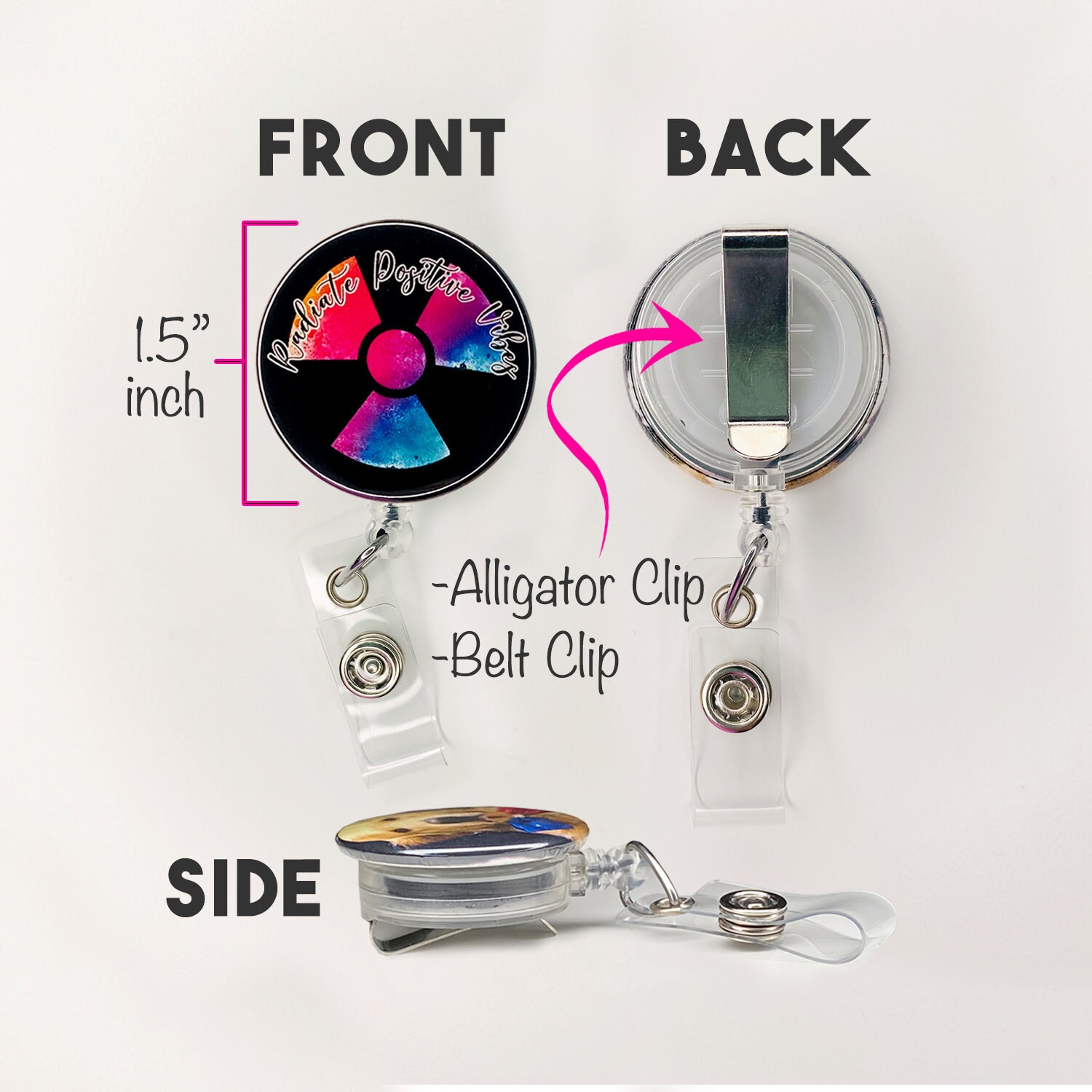 Occupational Therapy Custom Badge Reel, Rainbow, OT - Etsy