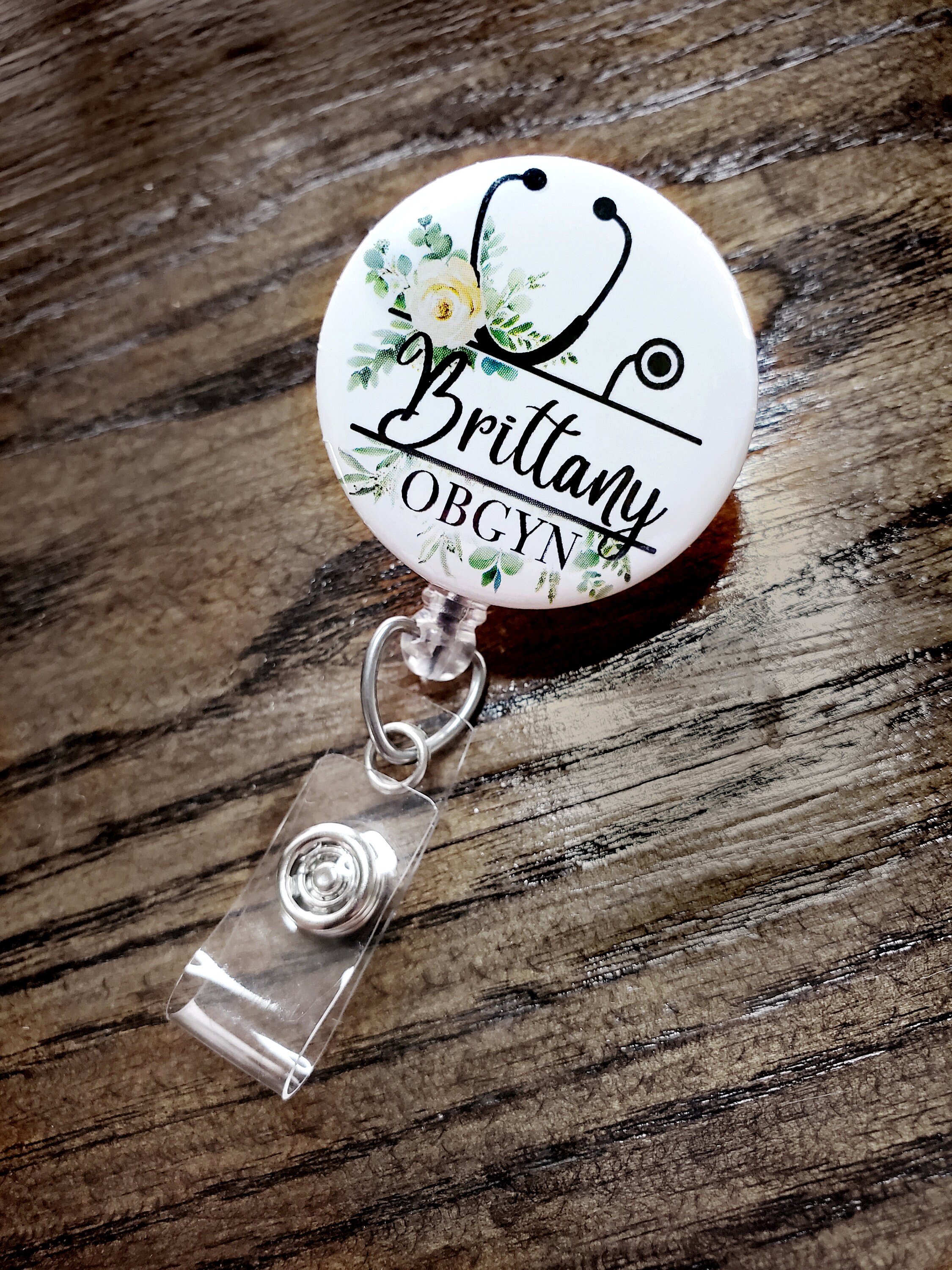 OBGYN Badge Holder OB Nurse Badge Reel - Etsy