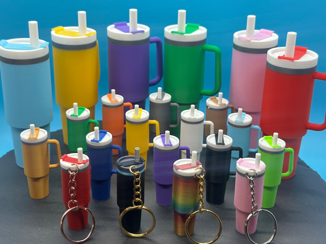 Stanley Inspired Tumbler Keychain, Stanley Inspired Cup Keychain ...