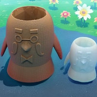 Animal Crossing New Horizons 3D Print - Bubbloid Gyroid Planter - Etsy