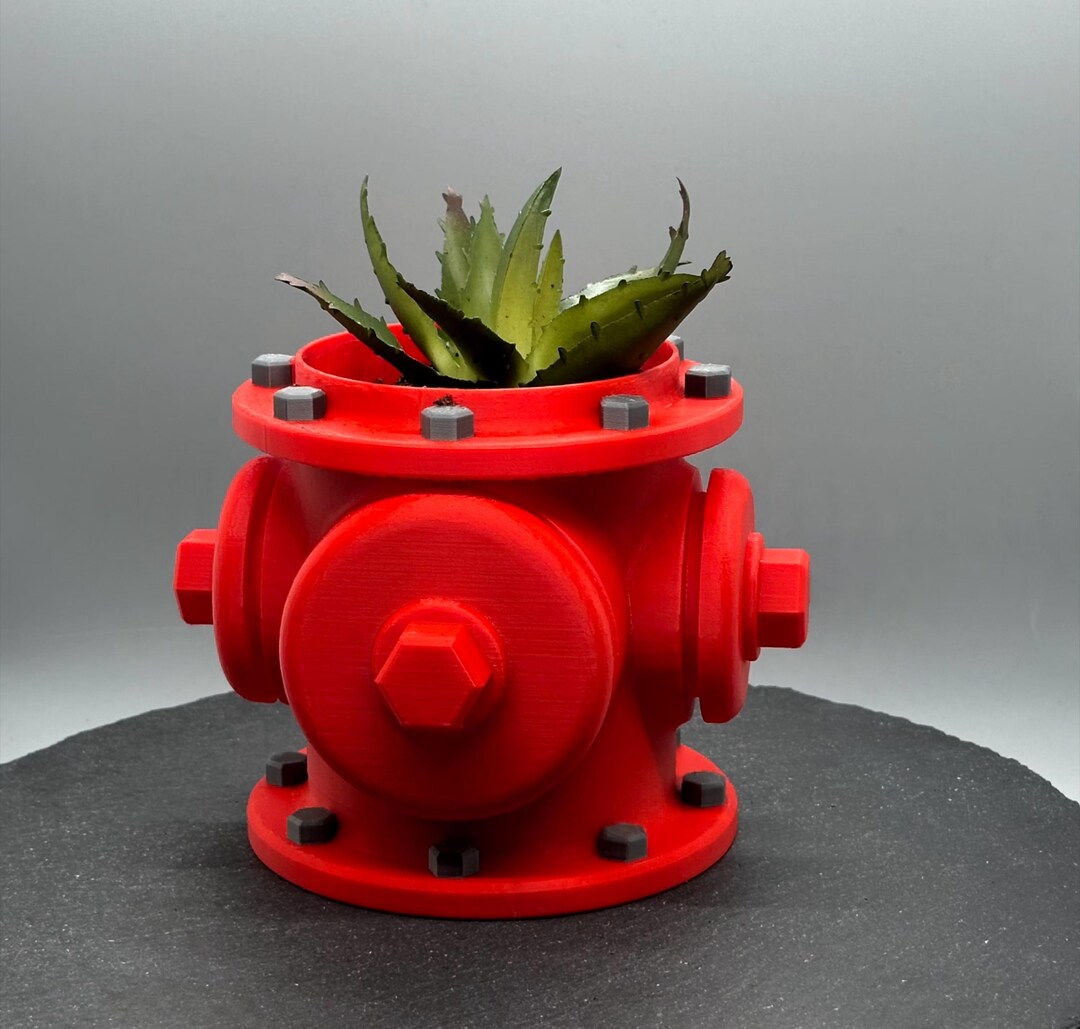 Fire Hydrant Planter - Unique Design for Plants, Versatile Use, 3D ...