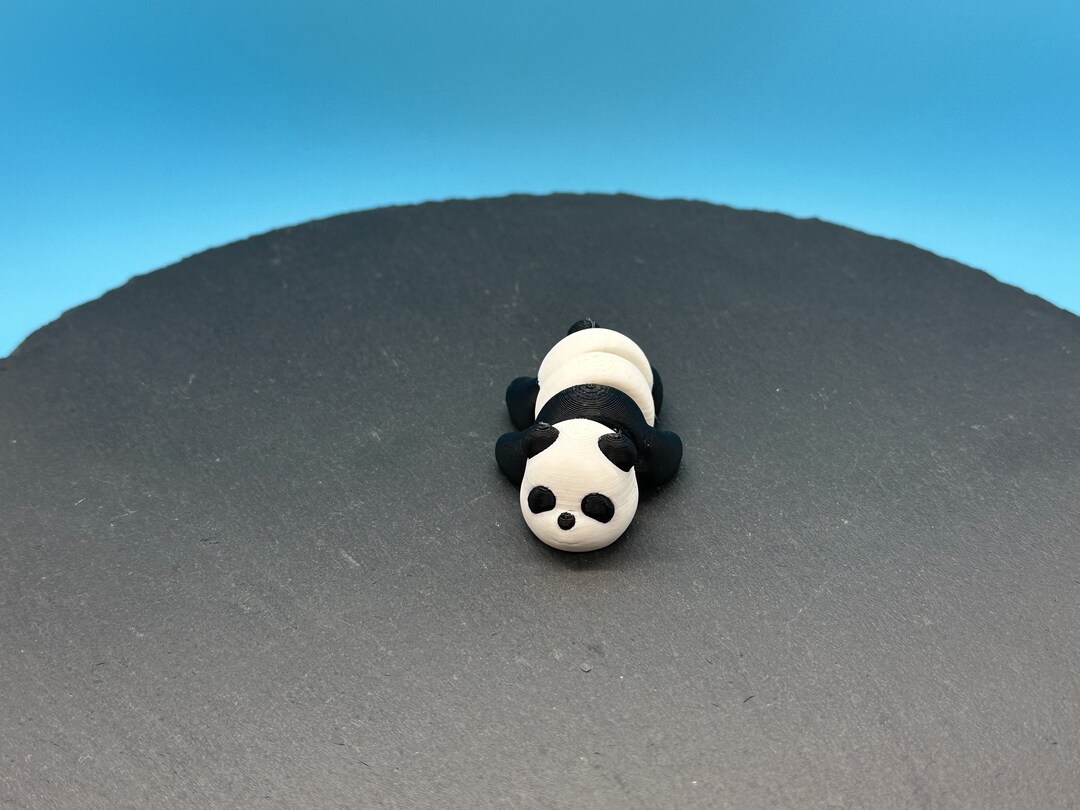 3D Printed Articulated Mini Panda - Fidget Friend Animal, Baby Animals ...