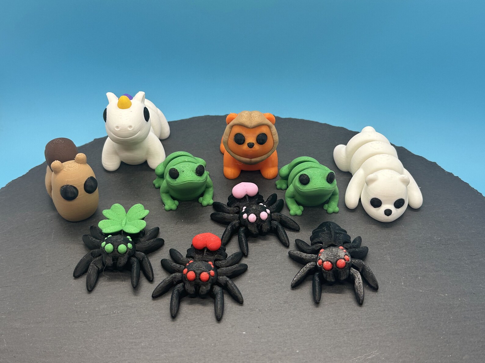 3D Printed Articulated Mini Baby Fox Fidget Friend Animal, Baby Animals ...