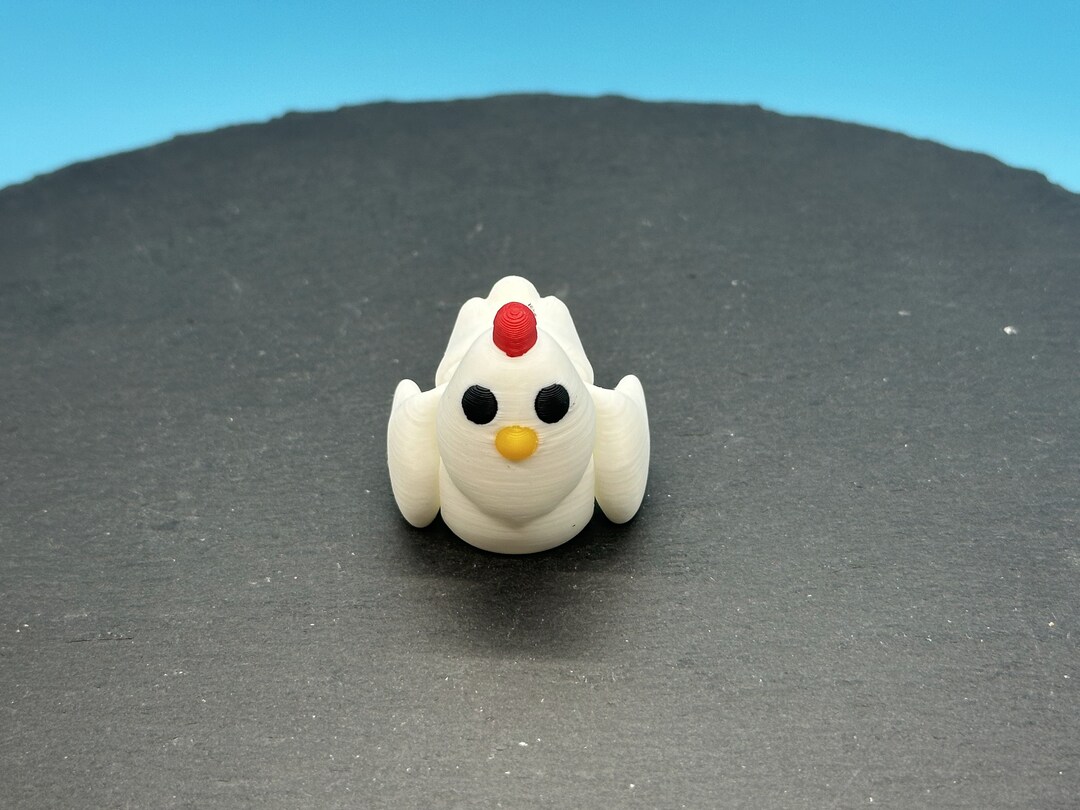 3D Printed Articulated Mini Chicken - Fidget Friend Animal, Baby ...