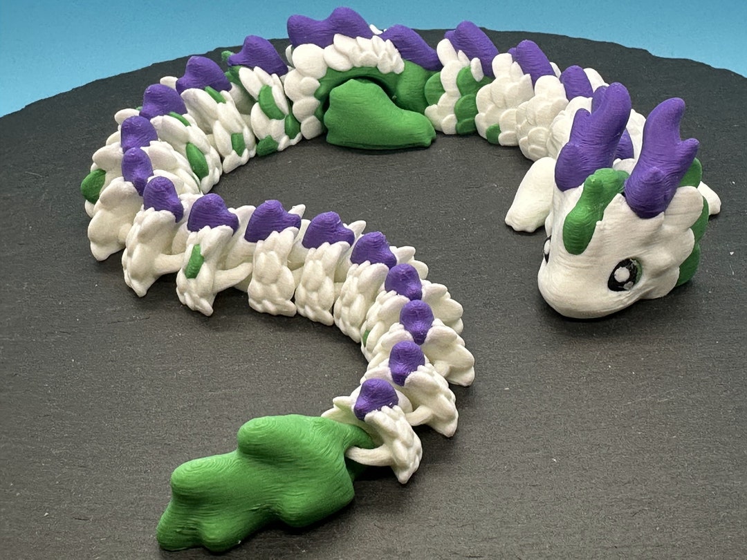 Kaida Articulated Dragon Unique Kawaii Gift, Fidget Kaida ...