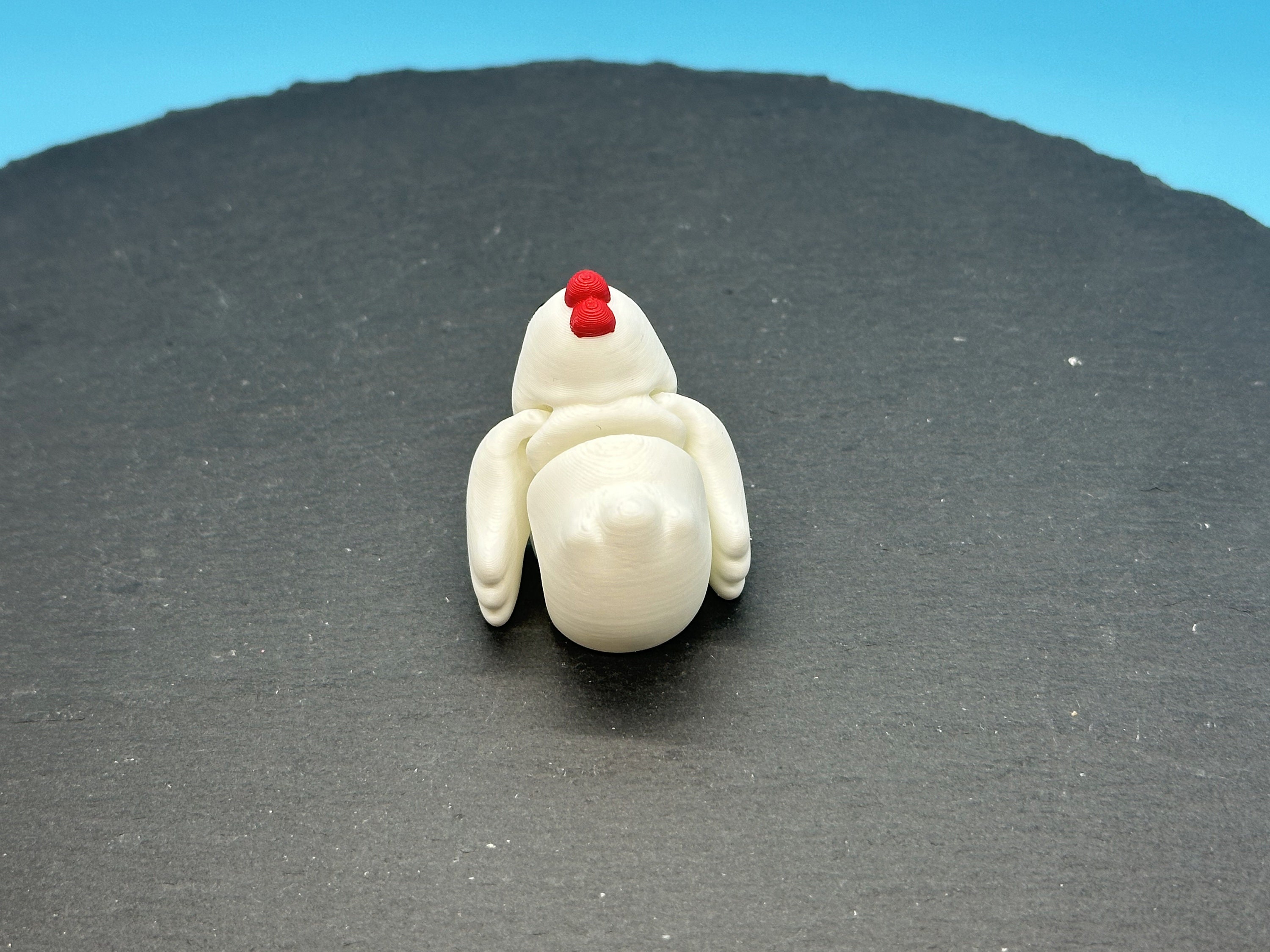 3D Printed Articulated Mini Chicken - Fidget Friend Animal, Baby ...