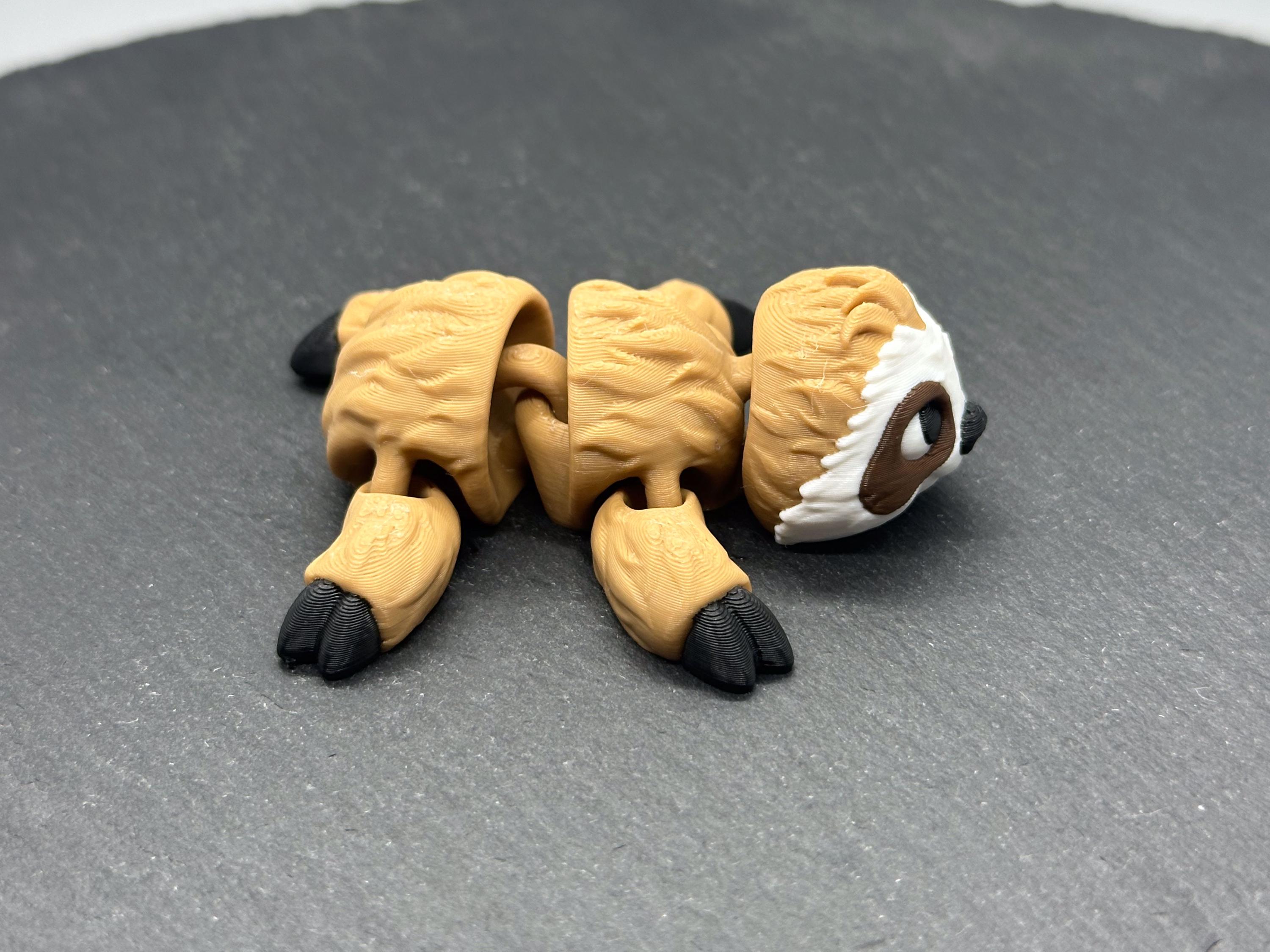 Articulated Sloth, Flexi Fidget Sloth, Desk Decor - Etsy