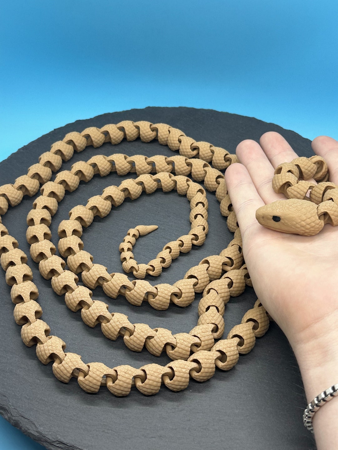 Articulated Super Long Snake 70in Long! - Gift Home Decor, Fidget ...