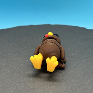 3D Printed Articulated Mini Turkey - Fidget Friend Animal, Baby Animals ...