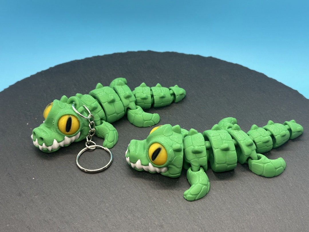 Articulated Crocodile - Gift Home Decor, Fidget Friends, Fidget ...