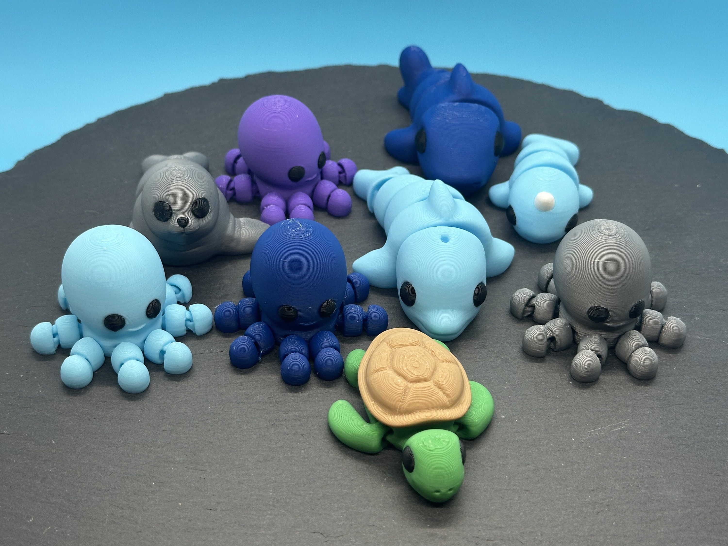 3D Printed Articulated Mini Baby Fox - Fidget Friend Animal, Baby ...