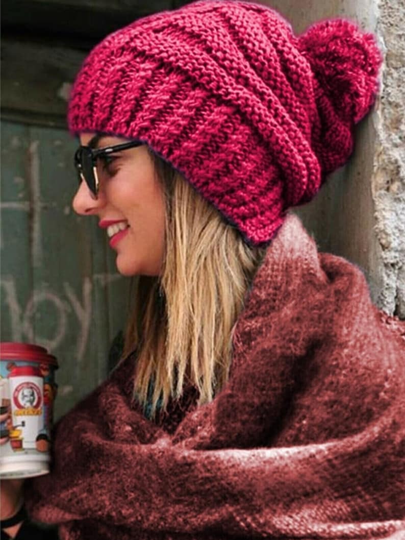 Beanies for Women, 17 Different Colors Knitted Beanie Hat for Women ...