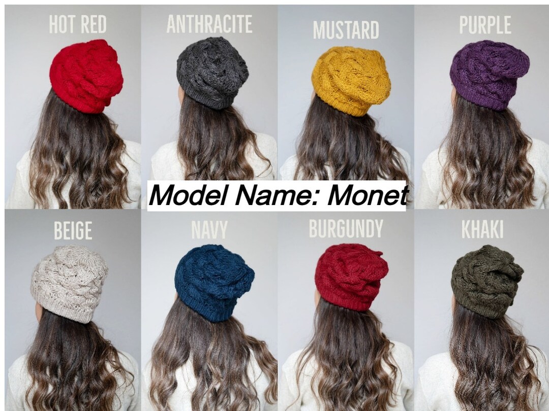 Beanies for Women, 17 Different Colors Knitted Beanie Hat for Women ...