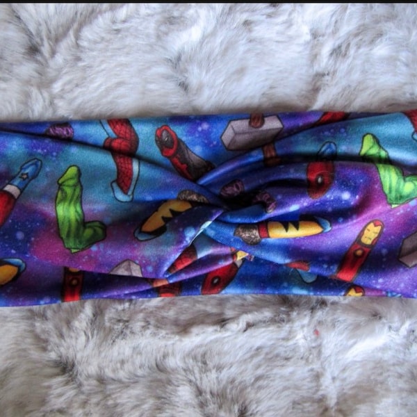 Superhero Headband - Etsy
