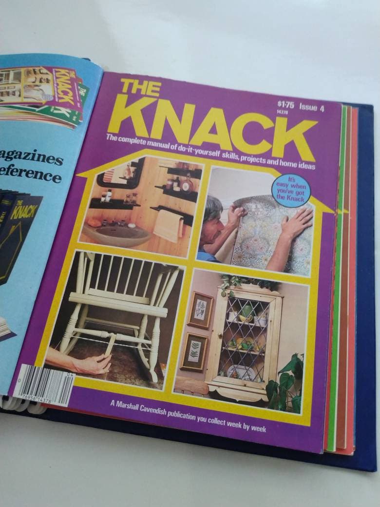 10 X the Knack Magazine in Binder 1981 How-to Project DIY - Etsy