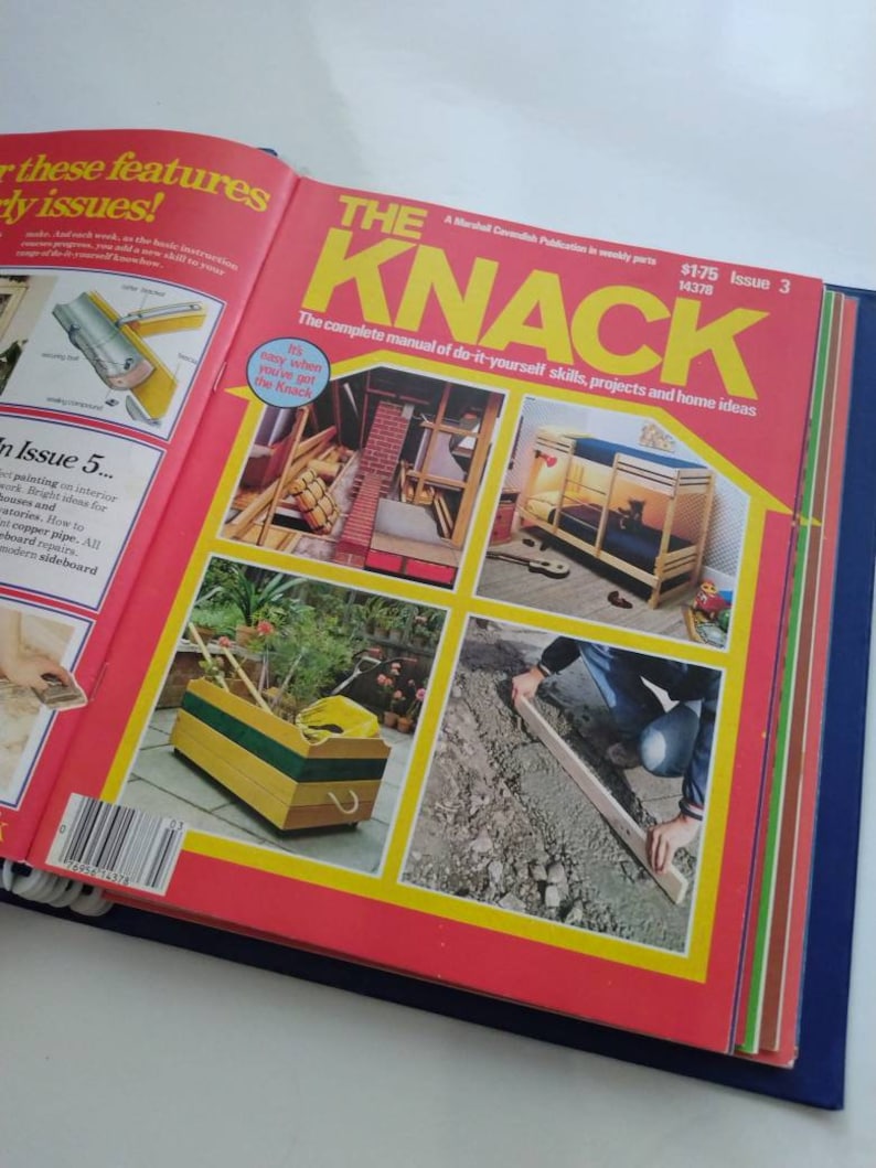 10 X the Knack Magazine in Binder 1981 How-to Project DIY - Etsy