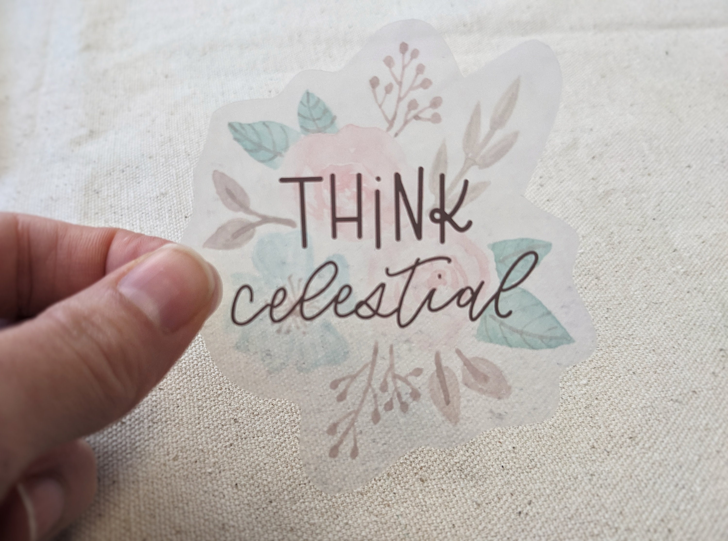 Think Celestial Sticker Pack Waterproof Stickers for Laptop, Mirror ...