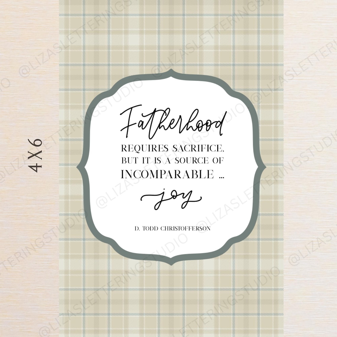 Elder Christofferson Father's Day Quotes: LDS Printable Wall Art ...