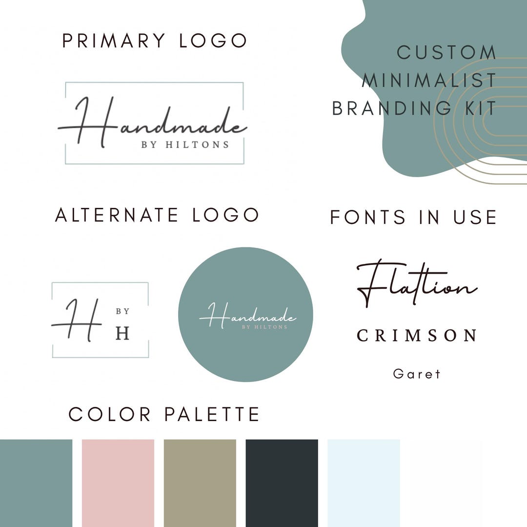Custom Logo & Business Card Design: Basic Plus Package (digital PNG ...