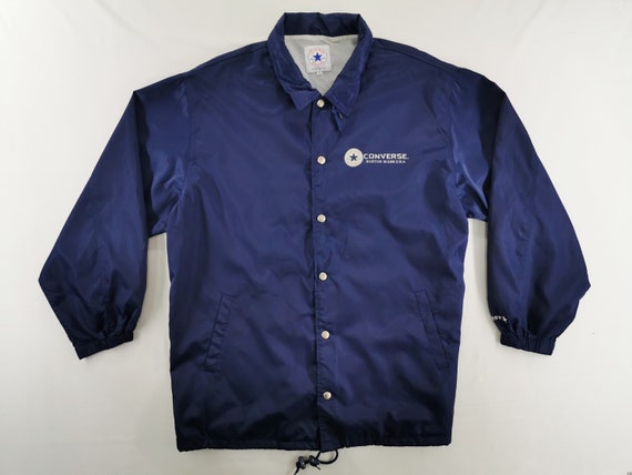 Converse Jacket Vintage Converse Big Logo Coach Jacke… - Gem