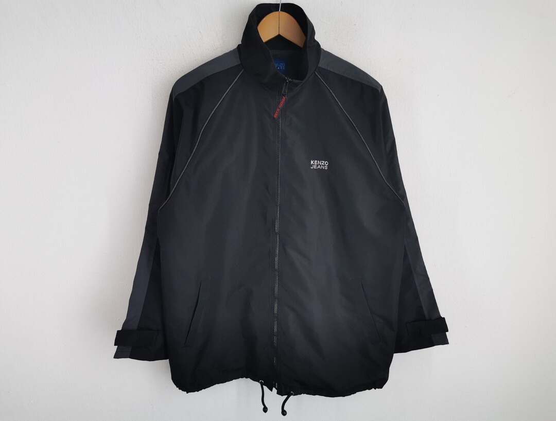 Kenzo Jacket Vintage Kenzo Logos Windbreaker Jacket Size S - Etsy