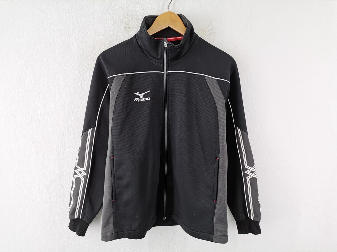 Mizuno Jacket Vintage Mizuno Track Jacket Size M/L - Etsy