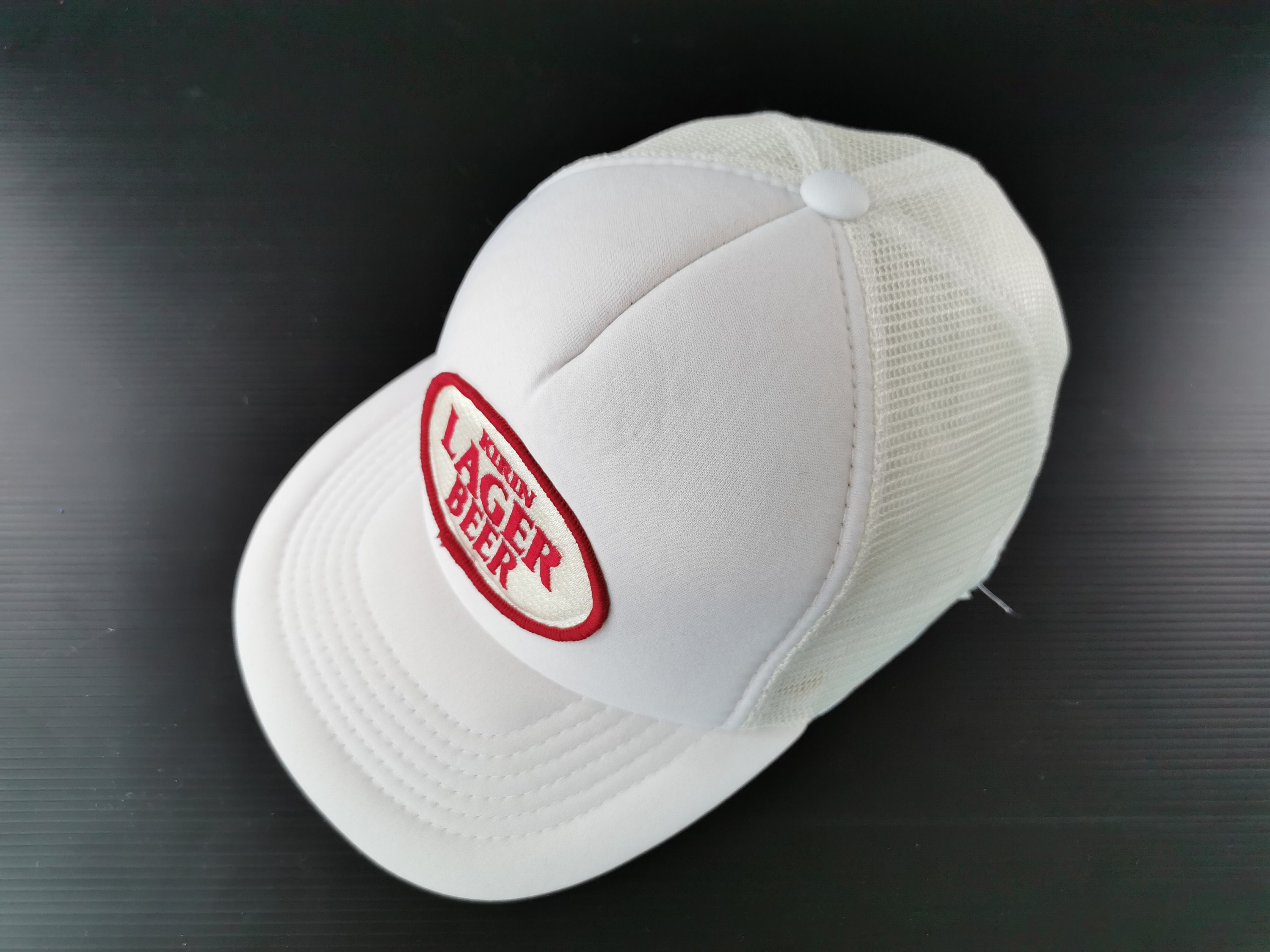 Kirin Lager Beer Cap Vintage Kirin Lager Beer Trucker Hat Cap - Etsy