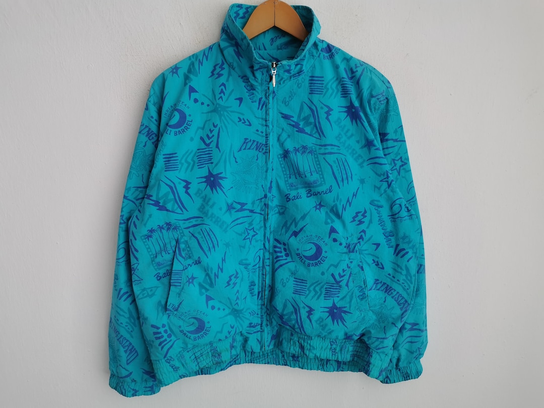 Bali Barrel Jacket Vintage 00s Bali Barrel Sunwear Windbreaker Jacket ...