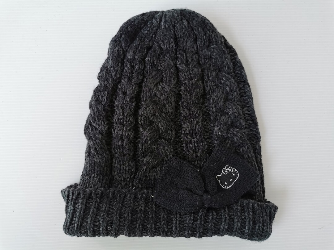 Hello Kitty Hat Hello Kitty Beanie Hat Cap - Etsy