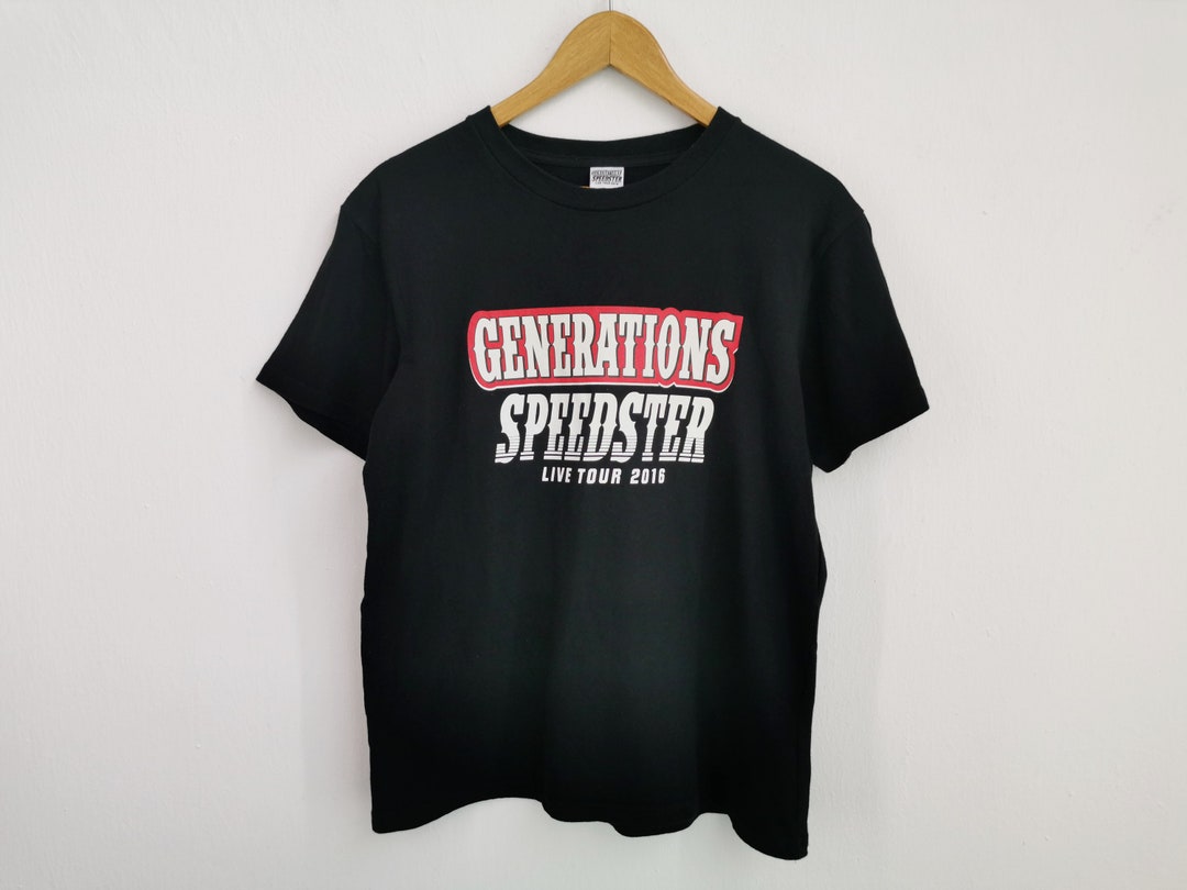Generation Speedster Shirt Generation Speedster Live Tour T Shirt Size ...