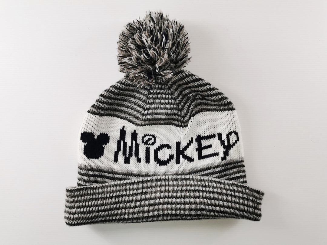 Mickey Mouse Hat Mickey Mouse Beanie Hat Cap - Etsy