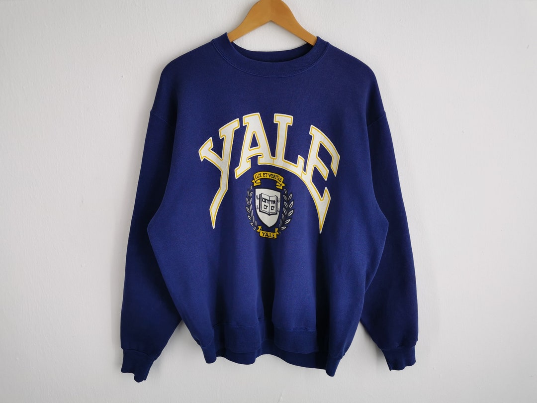 Yale Sweatshirt Vintage Yale University by Discus Athletic Pullover ...