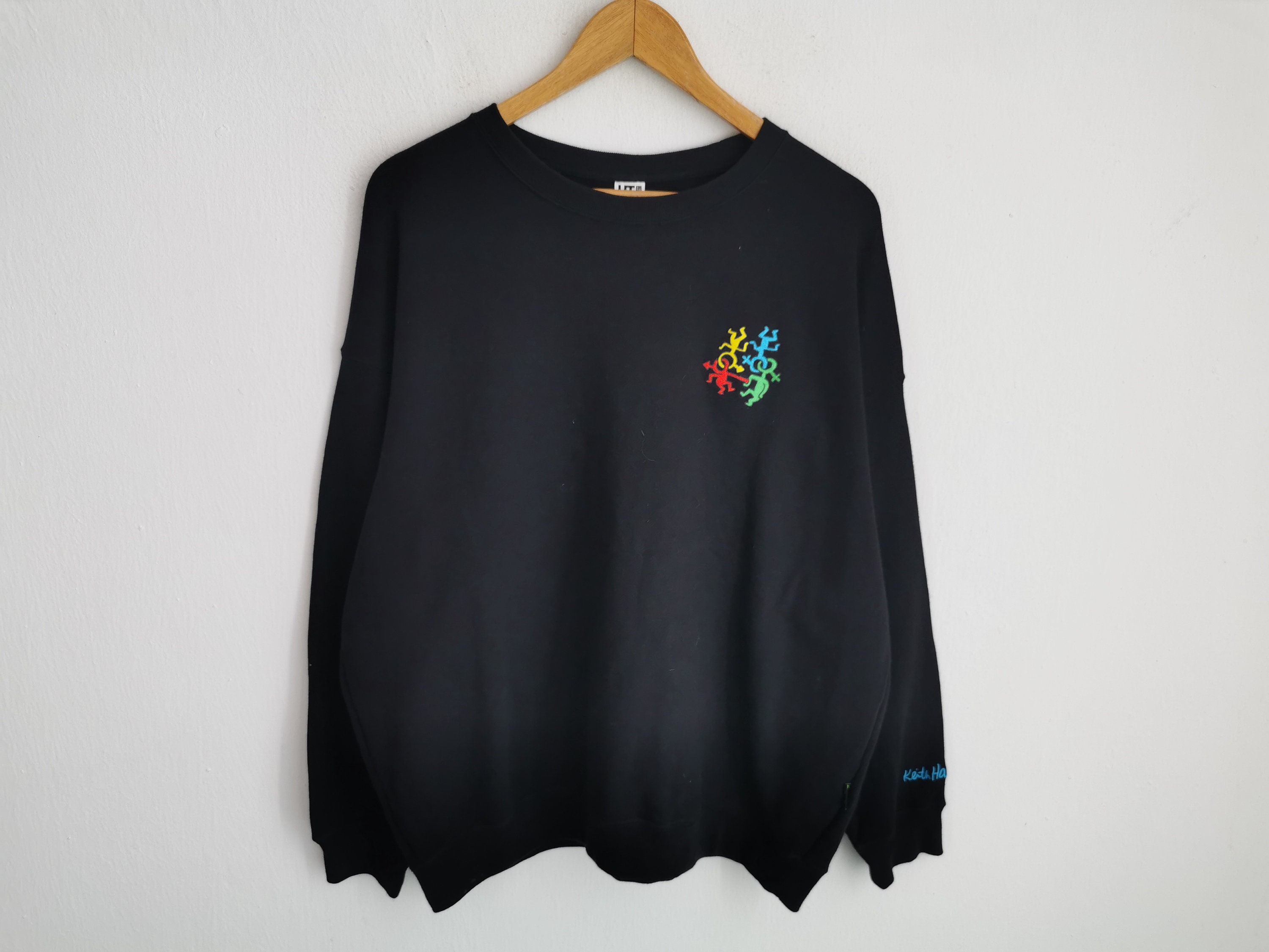 Keith Haring Sweatshirt Keith Haring Artworks Collaboration - Etsy