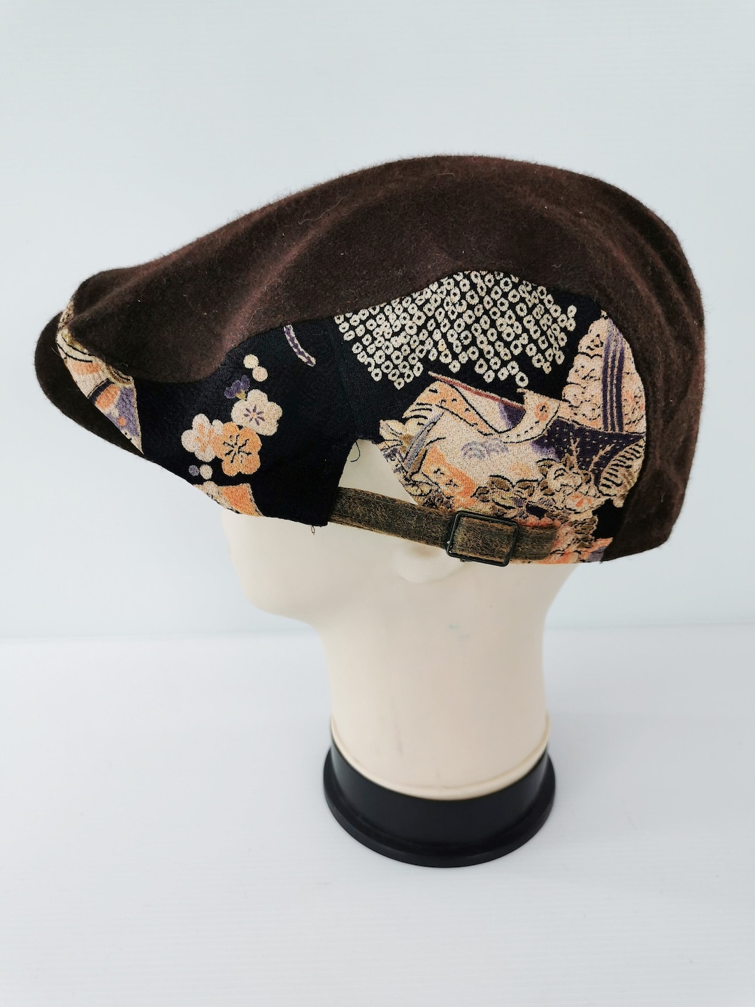 Japanese Traditional Hat Vintage Japanese Traditional Flat Hat Cap - Etsy