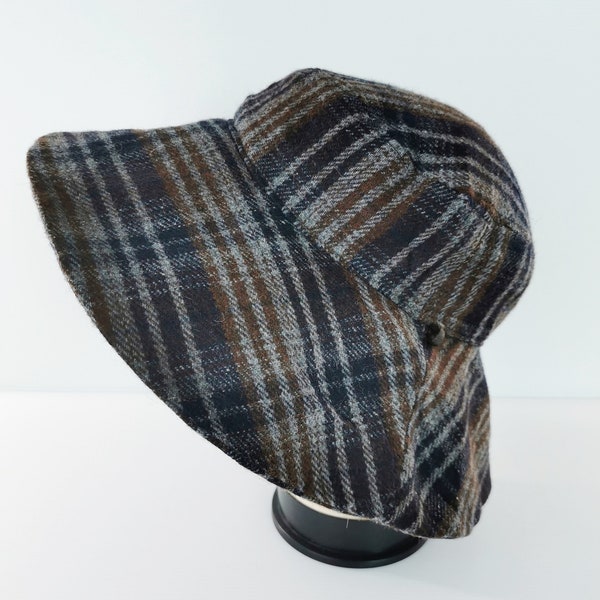 Checkered Hat - Etsy
