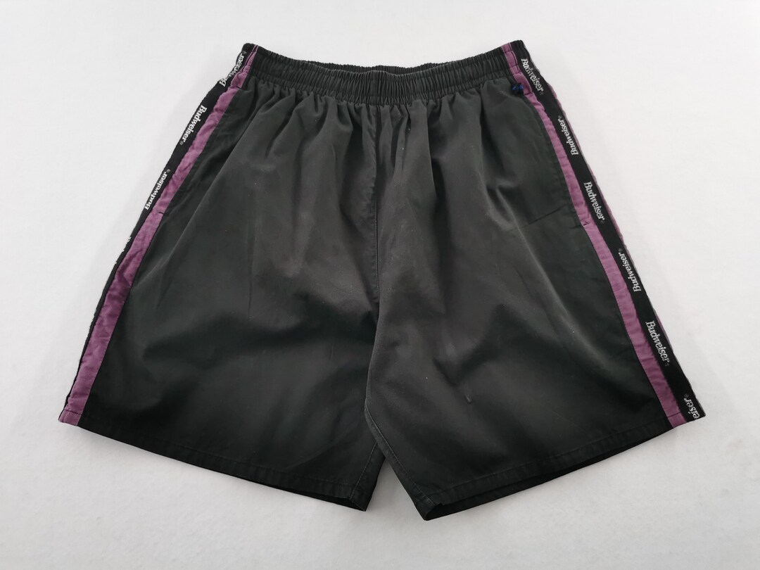 Budweiser Pants Vintage 90s Budweiser Short Pants Made in Japan Size M ...