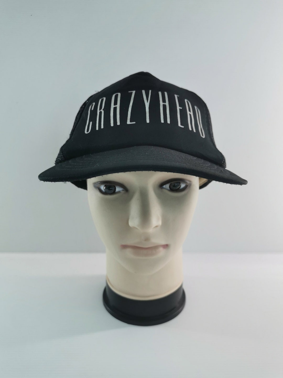 Crazy Head Cap Vintage Crazy Head Trucker Hat Cap - Etsy