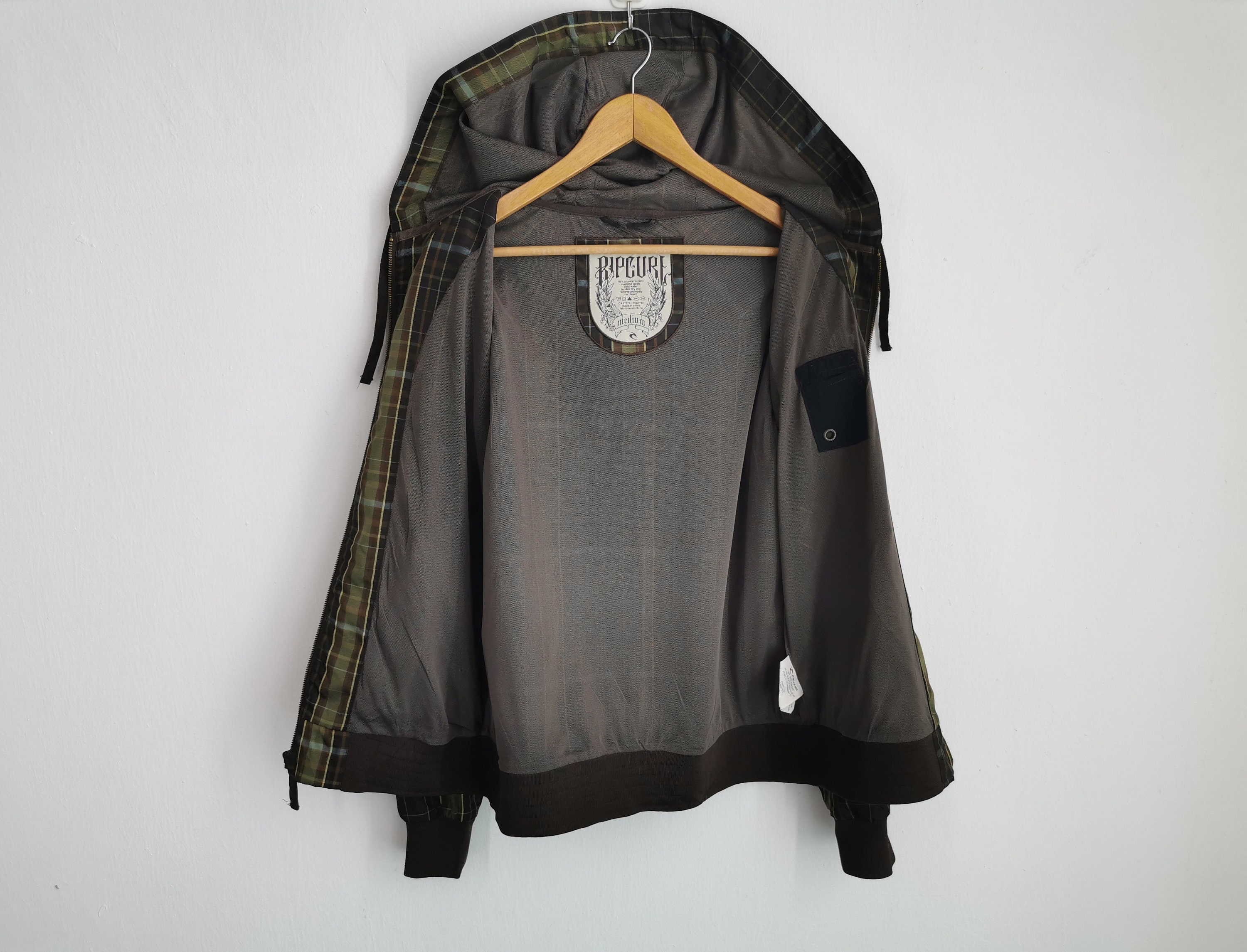 Rip Curl Jacket Vintage Rip Curl Logos Windbreaker Jacket Size M - Etsy