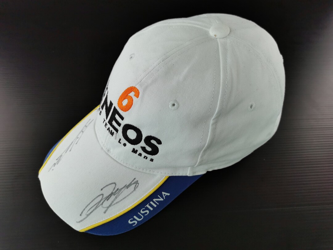 Lemans Cap Vintage ENEOS LEXUS TEAM Lemans With Unknown Signature Hat ...