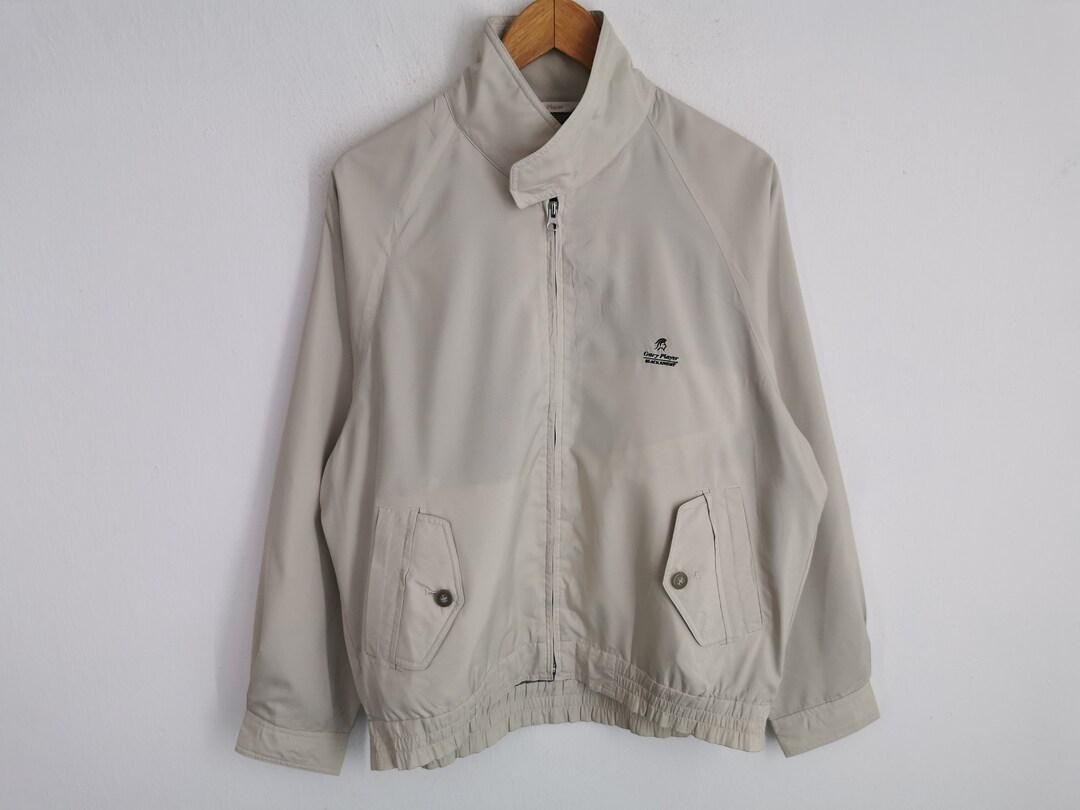 Gary Player Jacket Vintage Gary Player Black Knight Windbreaker Jacket ...