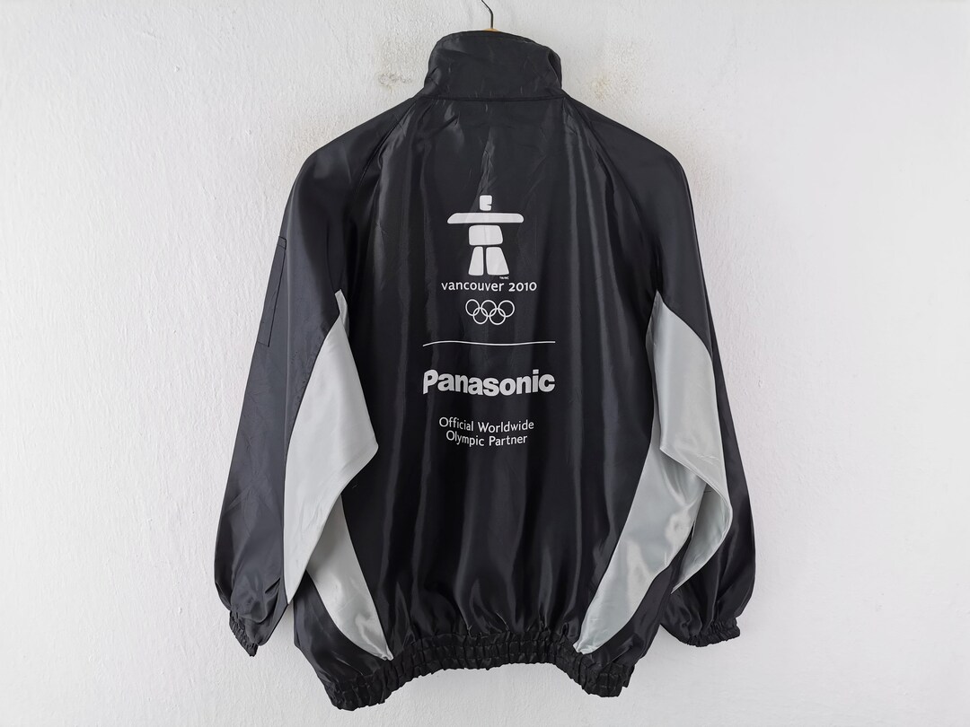 Panasonic Jacket Vintage Panasonic Windbreaker Jacket Size M - Etsy