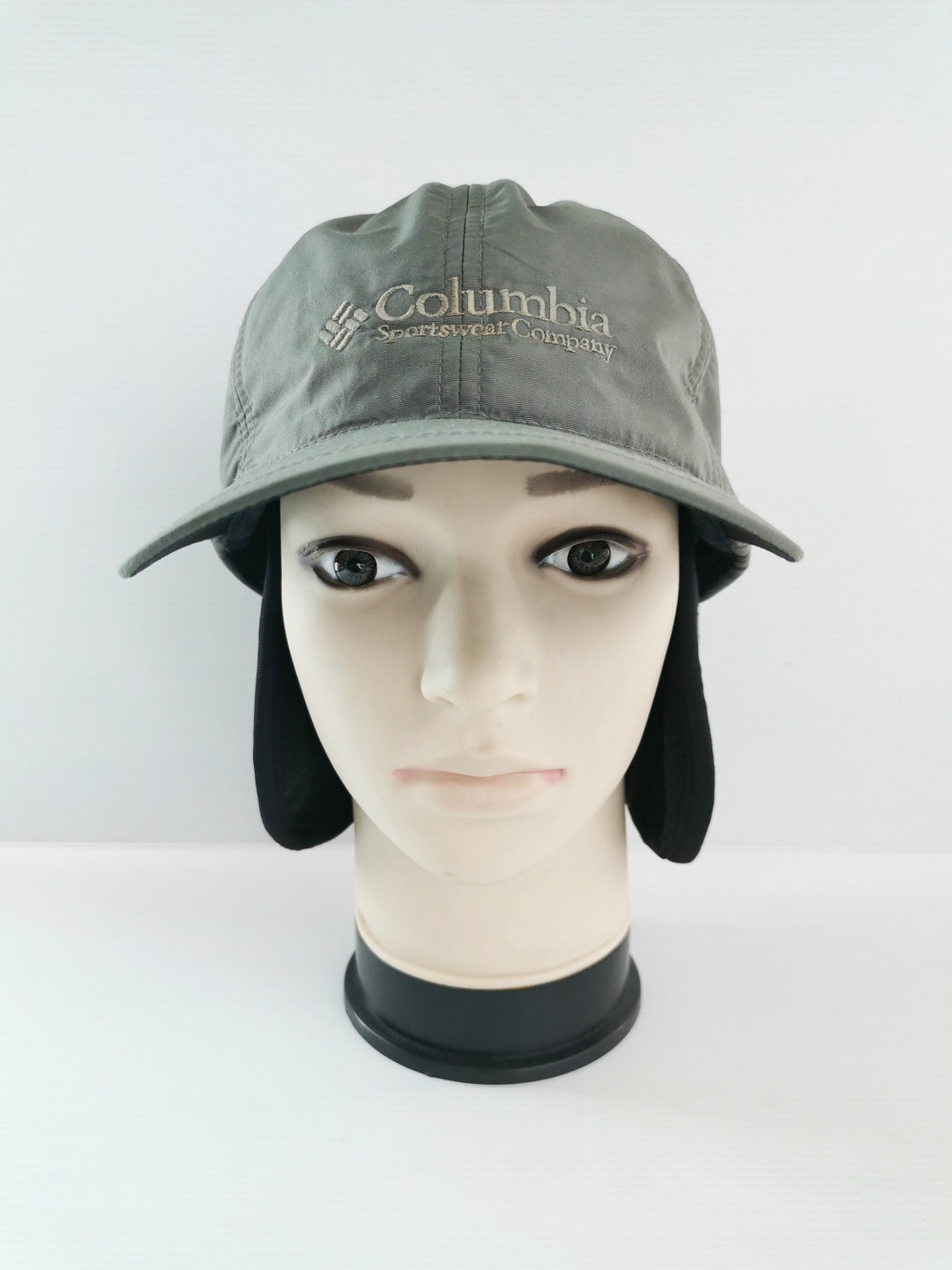 Columbia Cap Columbia Embroidery Logo Ear Warmer Hat Cap - Etsy
