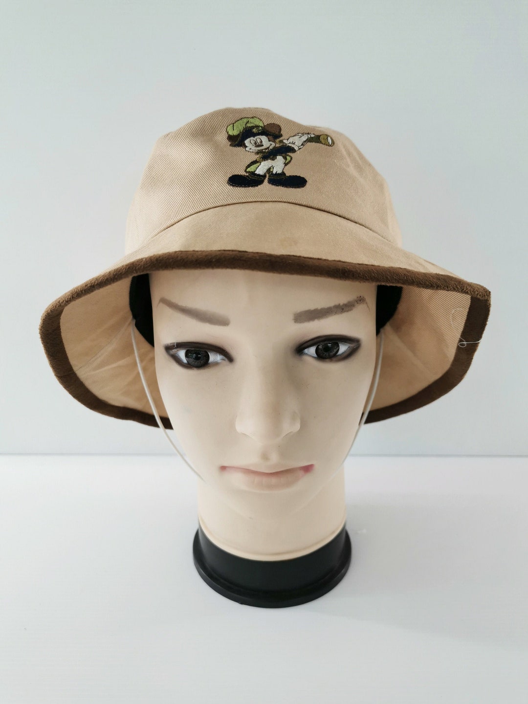 Mickey Mouse Hat Vintage Mickey Mouse Tokyo Disney Hat Wear Bucket Hat Cap Etsy